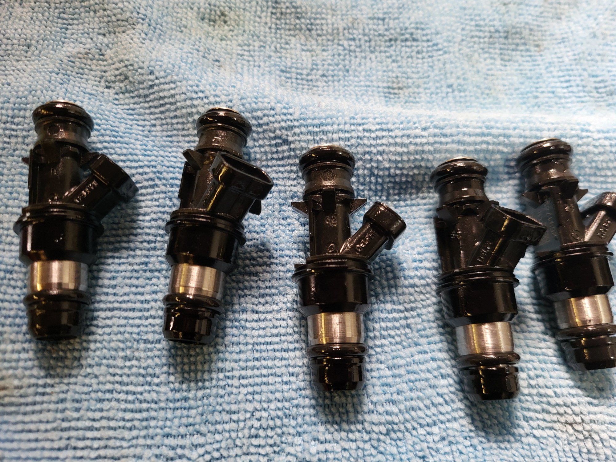 LS truck fuel injectors 99-06 silverado sierra yukon tahoe cleaned ...