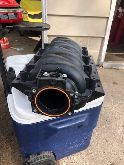 Dorman 90mm intake manifold 615-901 cathedral port ls1 ls2 ls6 ...