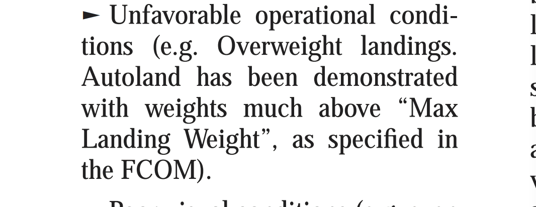 Overweight Landing - Page 2 - PPRuNe Forums