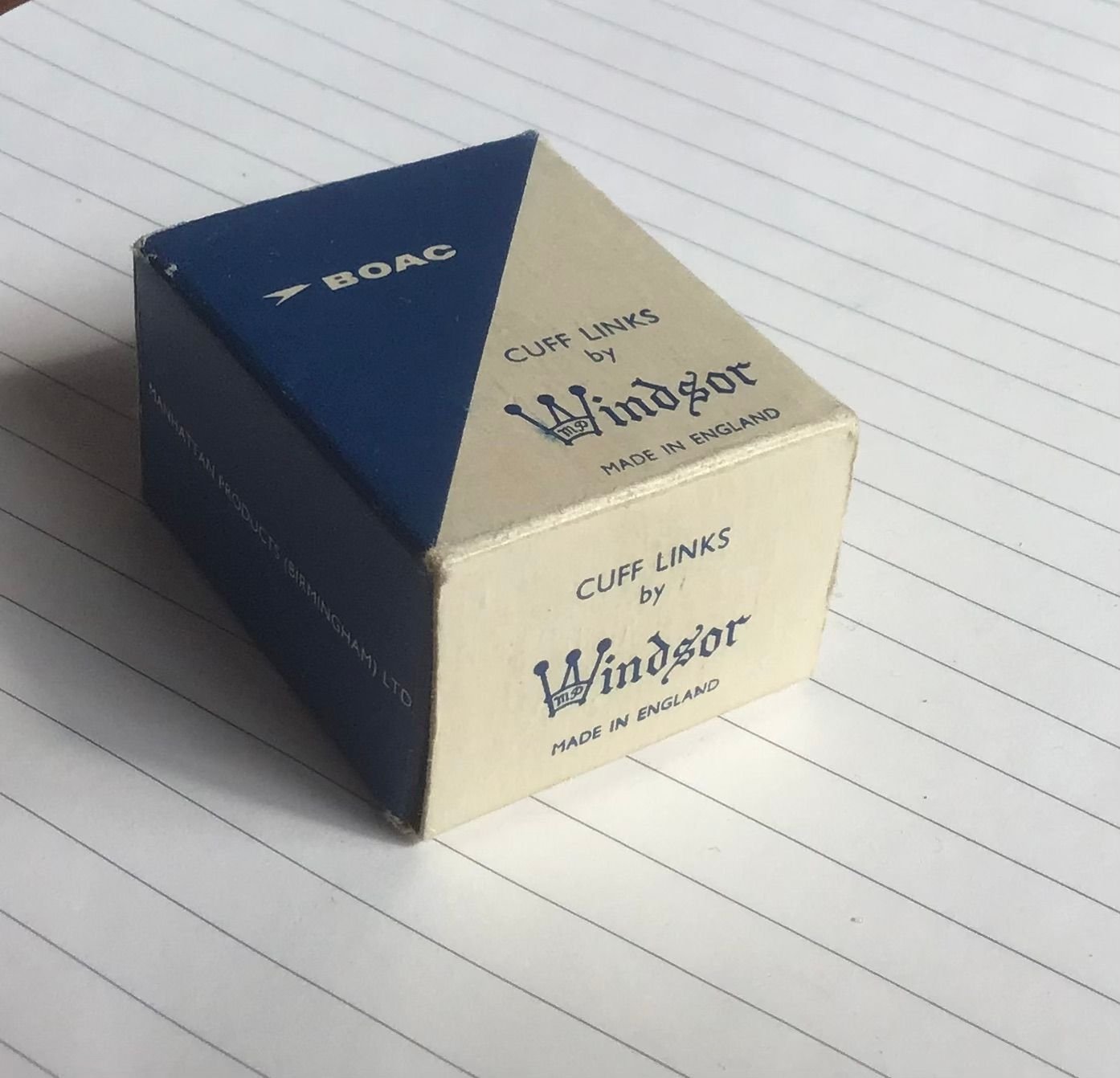 BOAC Cuff Links - PPRuNe Forums