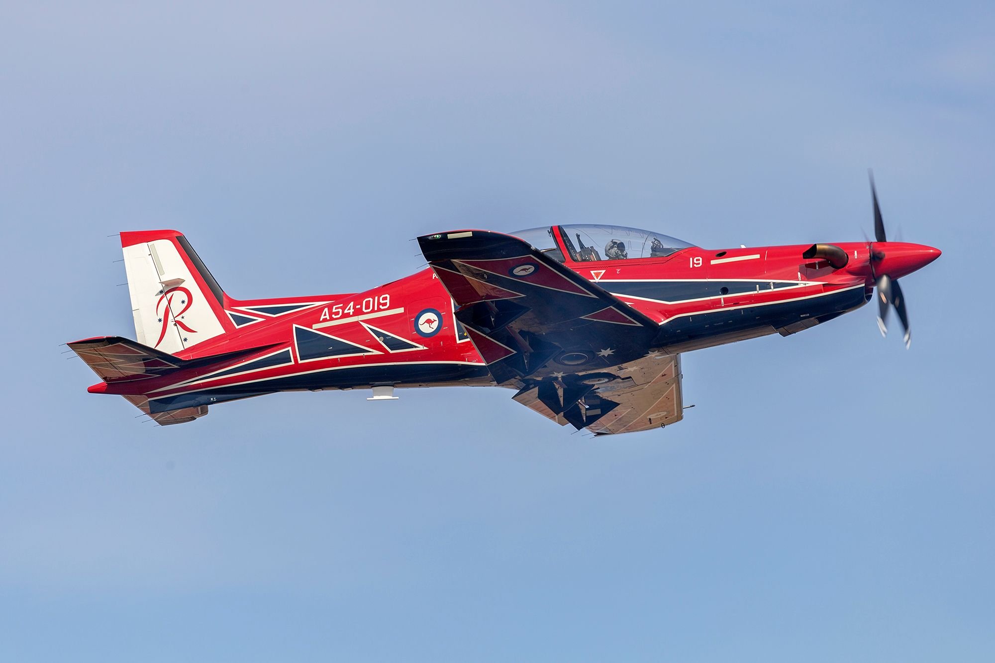 Australian Roulettes PC9 display team Aircraft up for sale - PPRuNe Forums