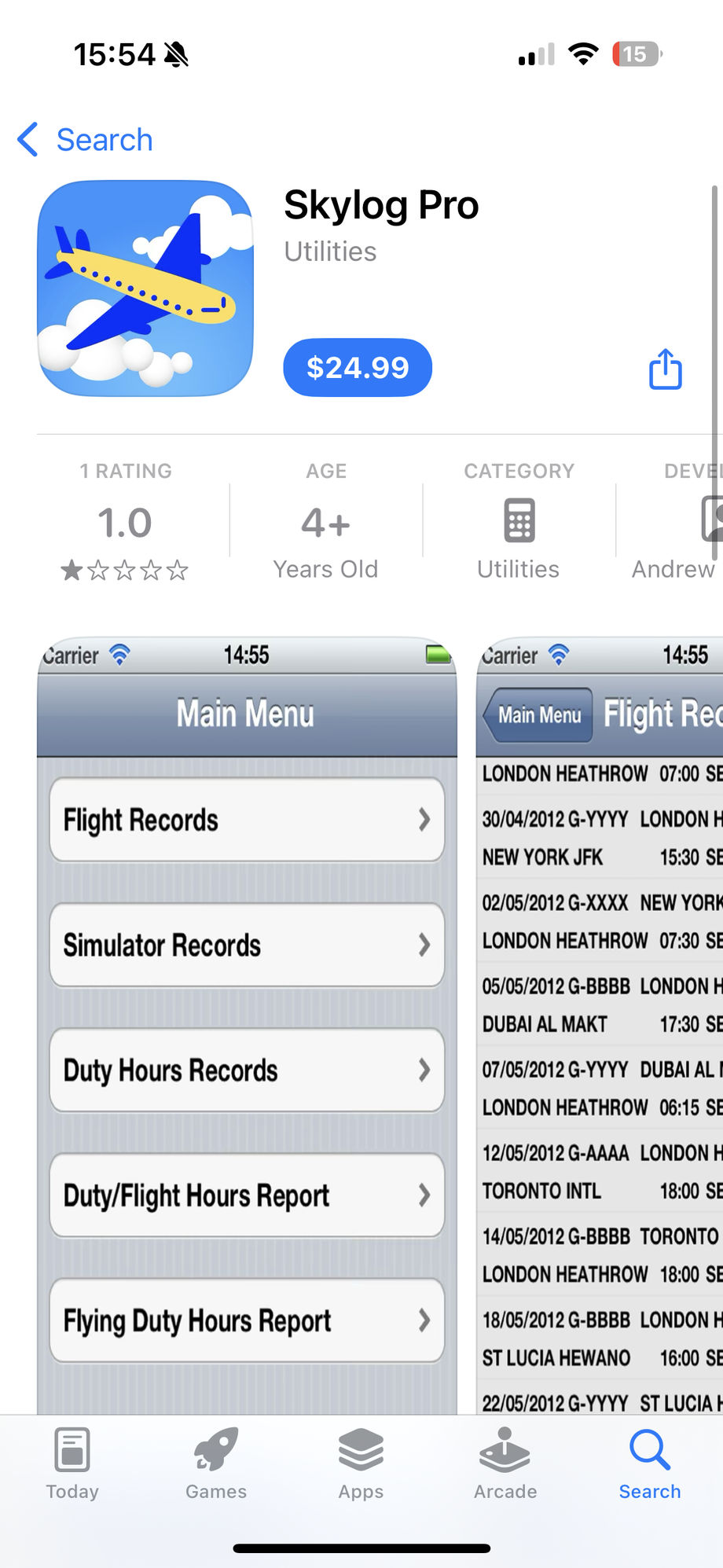 Transfer of 2000+ hours to digital logbook - PPRuNe Forums