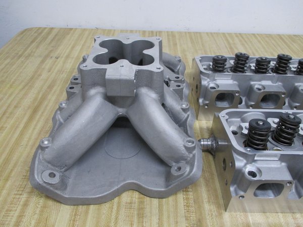 SBF 351 Cleveland Heads CNC & C3 Clevor Intake Manifold for Sale in ...