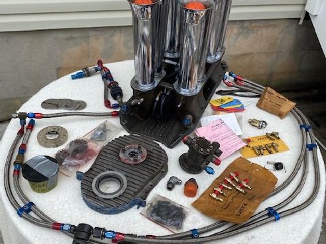 Complete Big Block Chevy Hilborn Stack Fuel Injection System for Sale ...