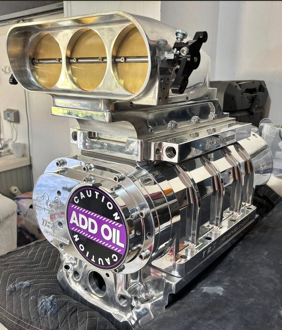 BRAND NEW: The Blower Shop Billet Hi Helix Gas 14-71 blower for Sale in ...