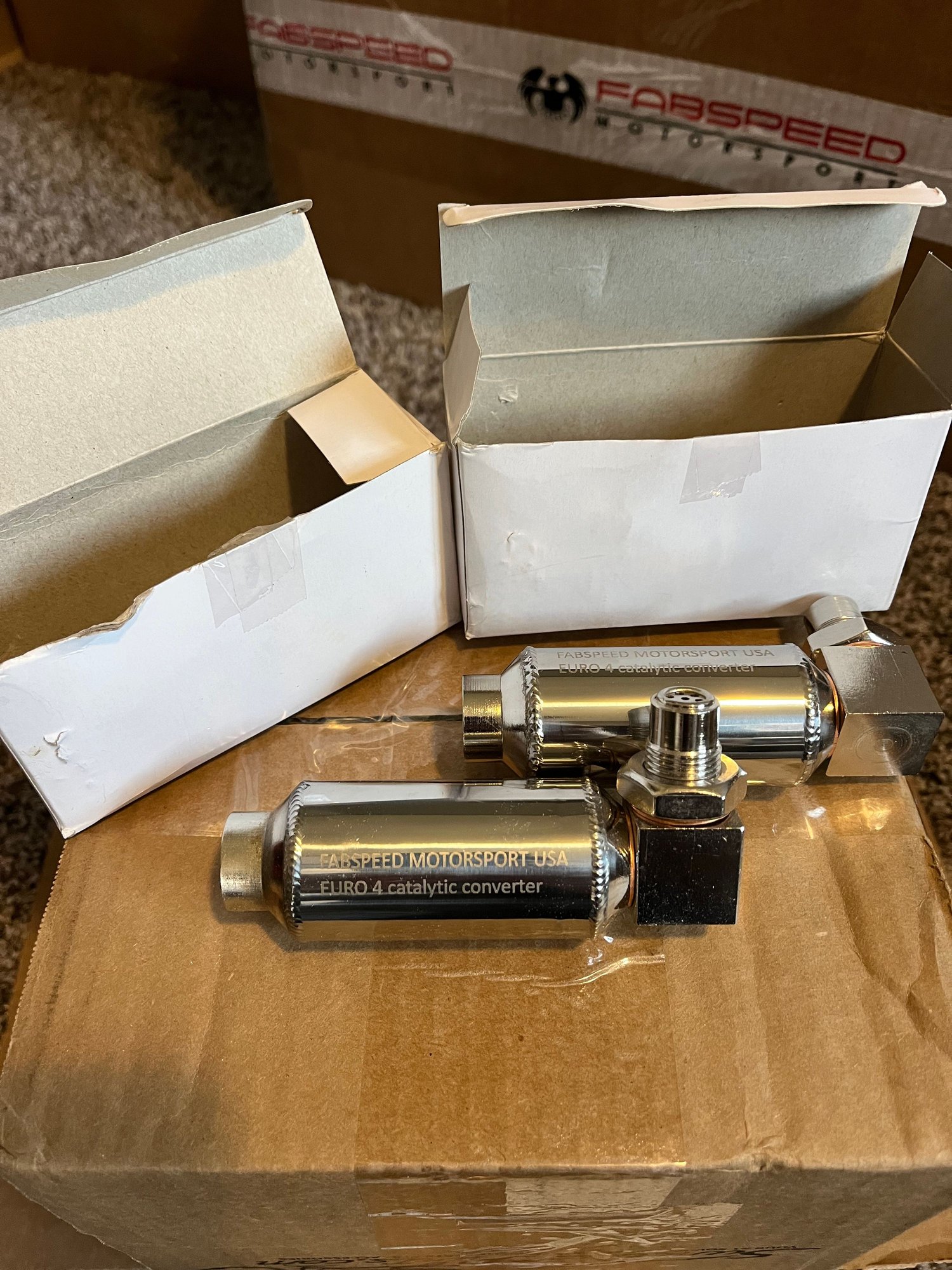 GT3 Control Arms, 987 EVOMS Intake, Fabspeed Mini Cats - Rennlist ...