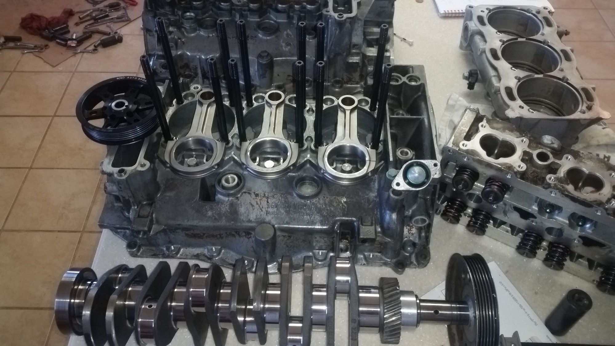 996 Turbo Mezger engine build DIY knowledge thread. - Rennlist ...