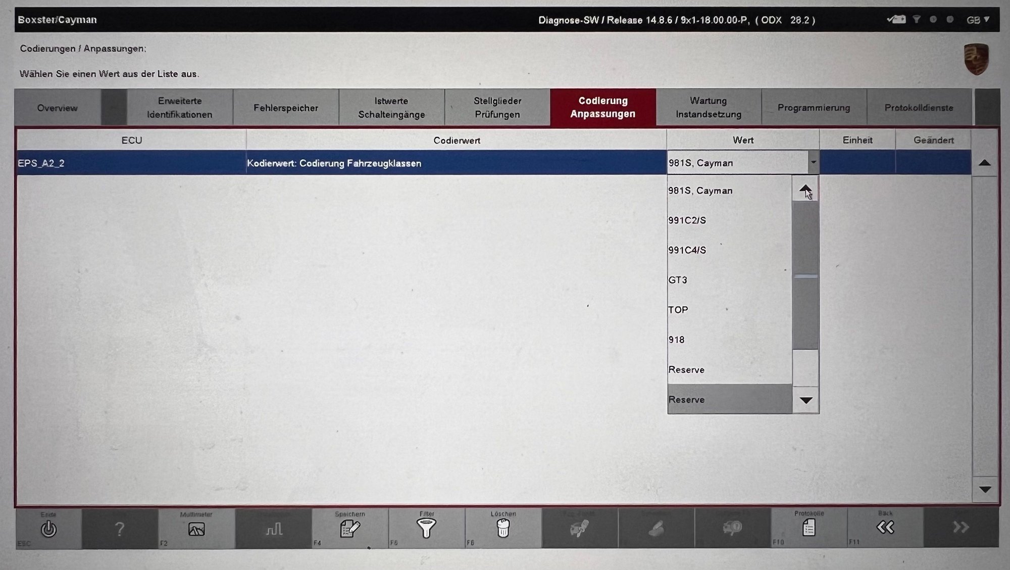 718 Coding with X431 | Page 62 | Porsche 718 Forum