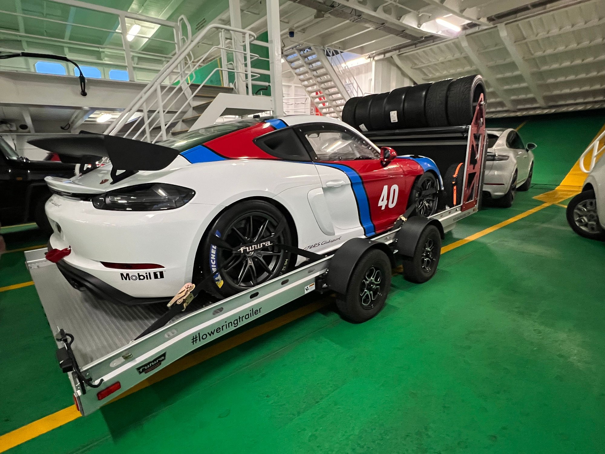 RS CS owners - how do you tie down when trailering? - Rennlist ...