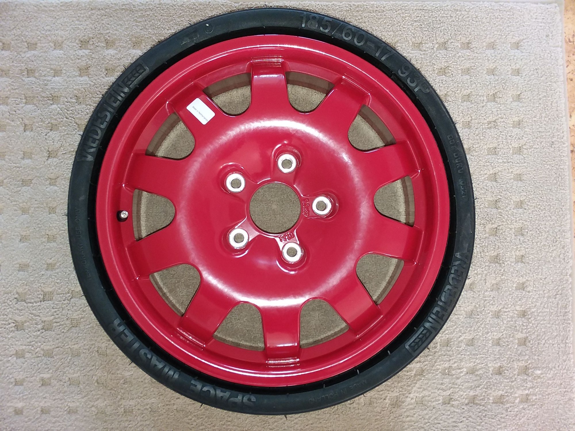 Porsche 997 996 Spare Collapsible Tire 99636202004 - Rennlist - Porsche ...