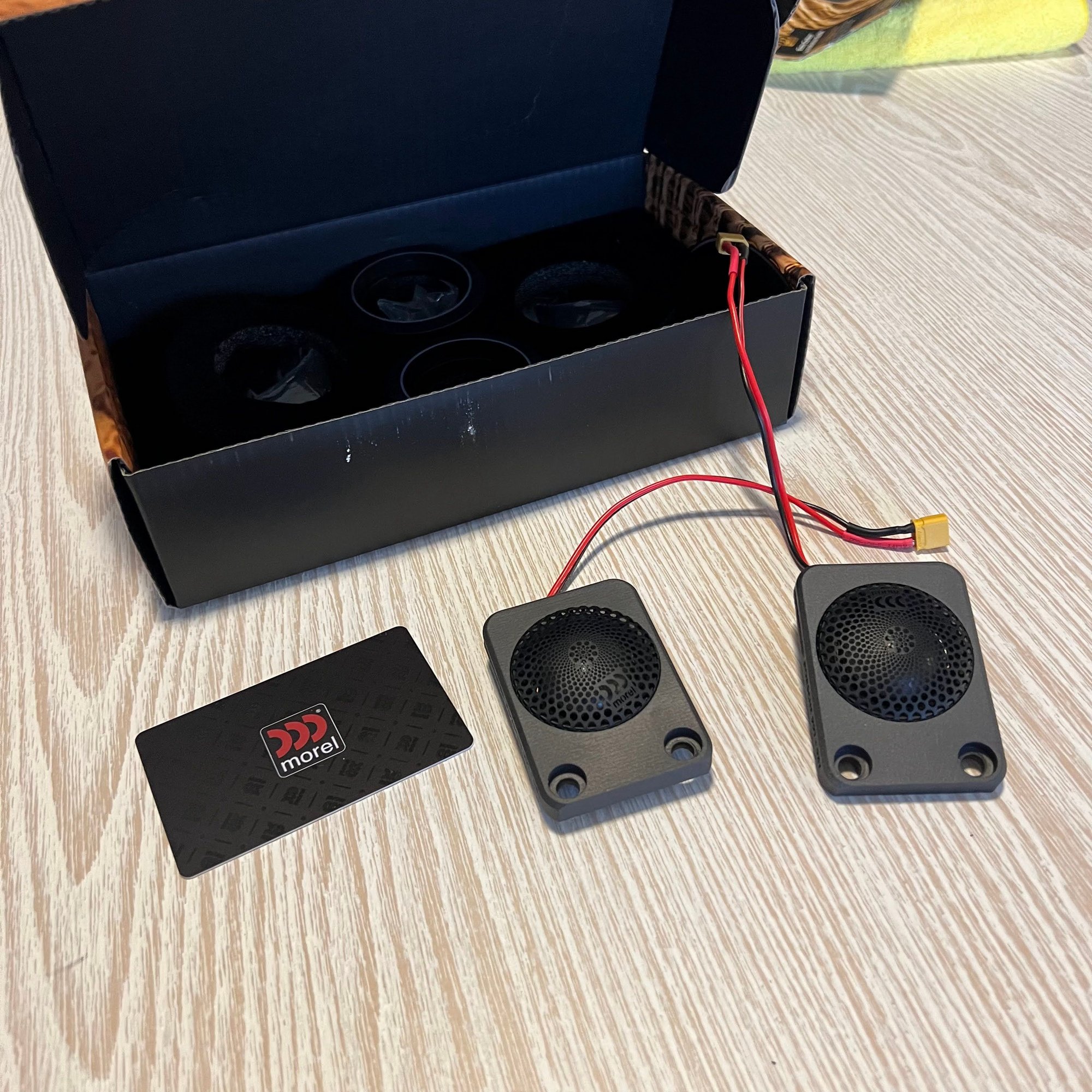 Morel MT-450 - Tweeters With Mounts - Rennlist - Porsche Discussion Forums