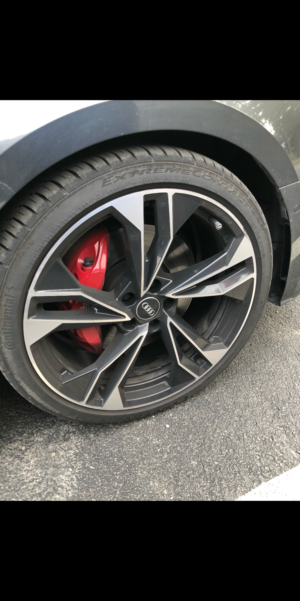 Tire size on black optic 20" (8W0601025EQ) - AudiWorld Forums