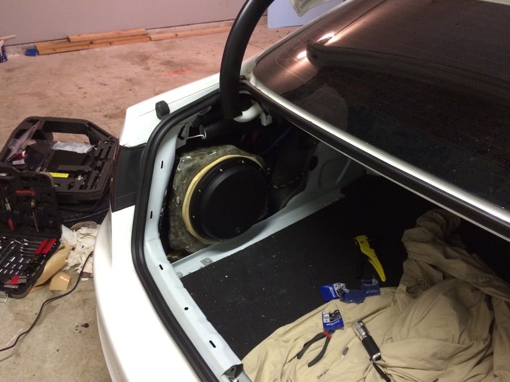 My Stealth Subwoofer Cubby Box Project - AudiWorld Forums