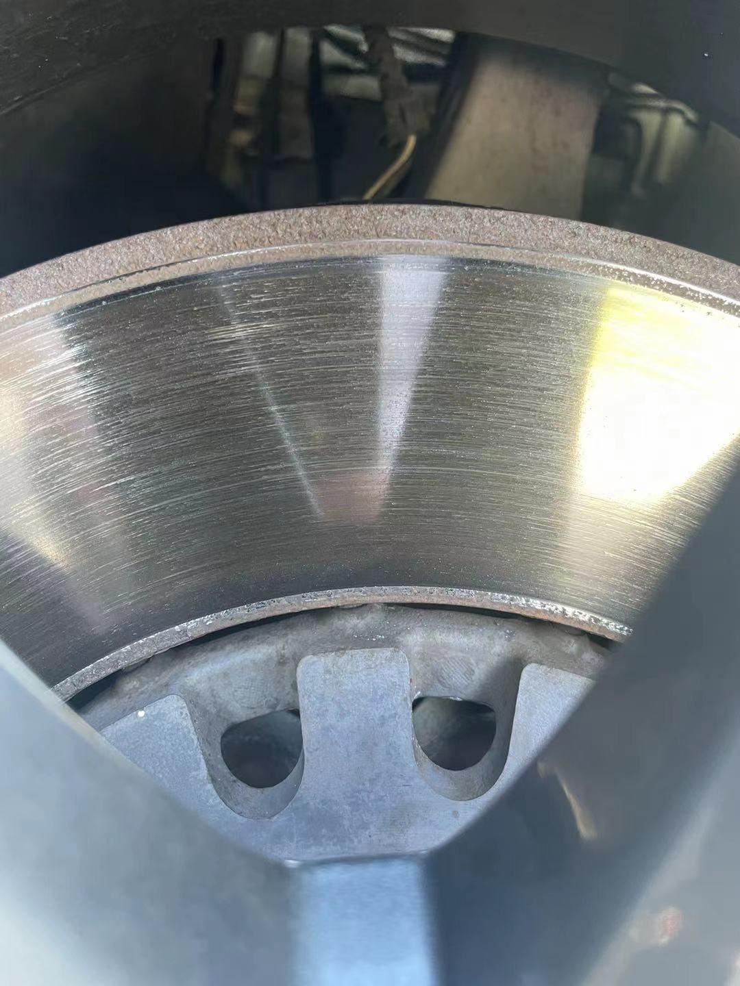 Rust ring on the rotor - AudiWorld Forums