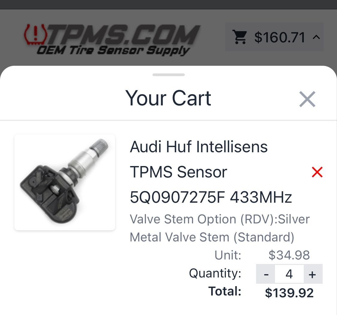 TPMS - AudiWorld Forums