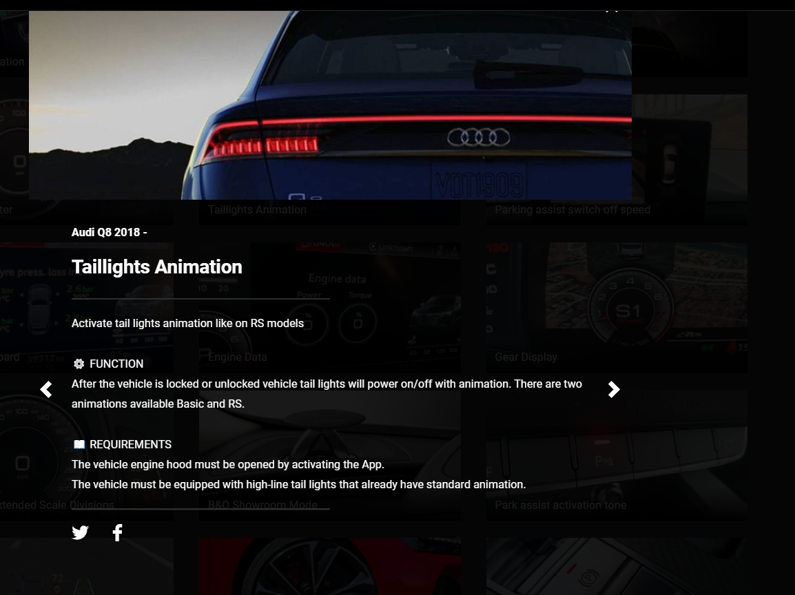 Full HD Matrix LED animation on Q7 Prestige with Mattix LED (non-HD ...