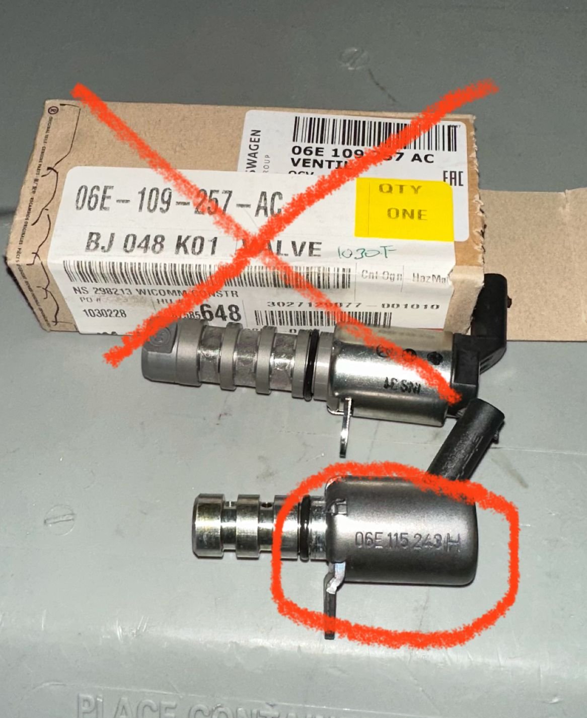 P164E00 - Oil Pressure Regulation Valve - AudiWorld Forums