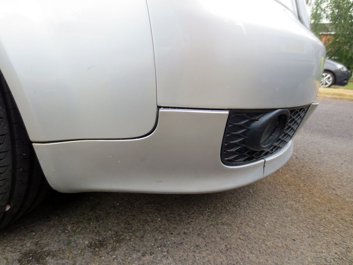 Another "Hooked front bumper on upstand, damaged it on driving away" thread! - AudiWorld Forums