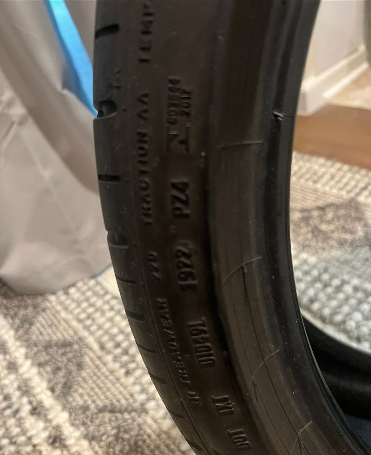 RS3 O.E. Rear Tires Pirelli P Zero - 2022 DOT - AudiWorld Forums