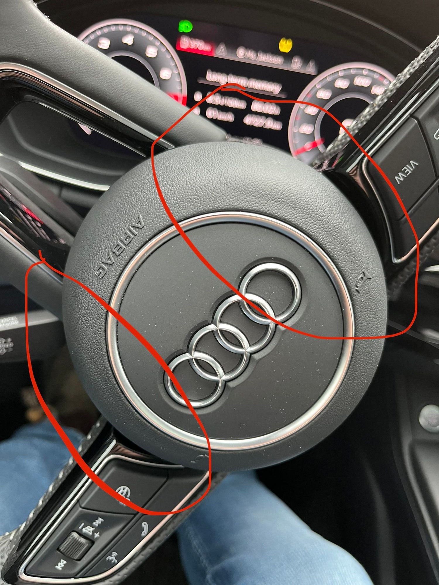 Stain/Discolouration on Steering Wheel 2020 A4 - AudiWorld Forums