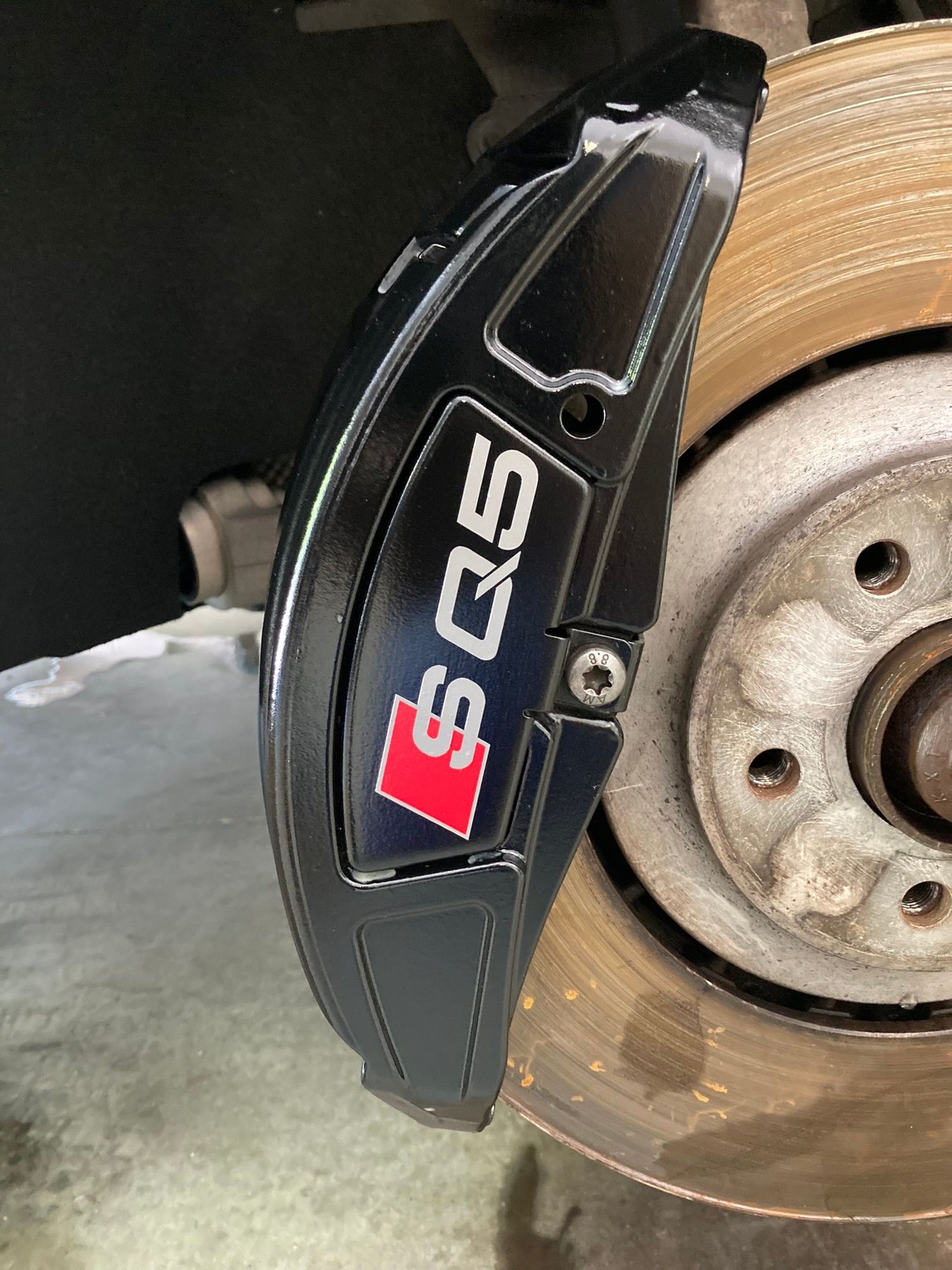 Finally painted the Calipers on the SQ5 - AudiWorld Forums