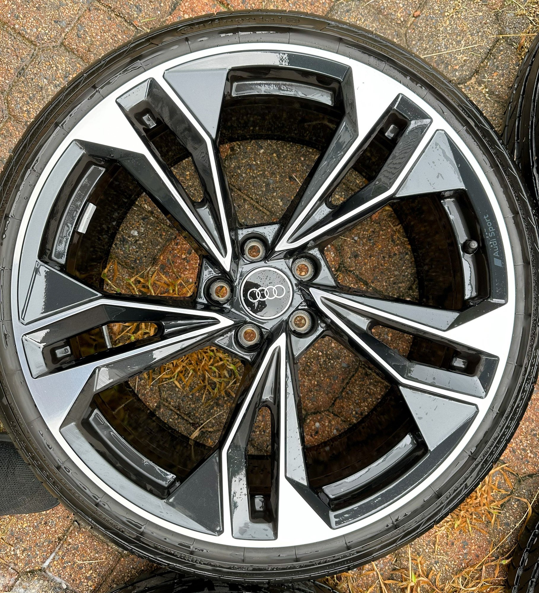 Audi S5 Black Optics 20" wheels with Continental ContiSportContact Tires, 800 miles - AudiWorld ...