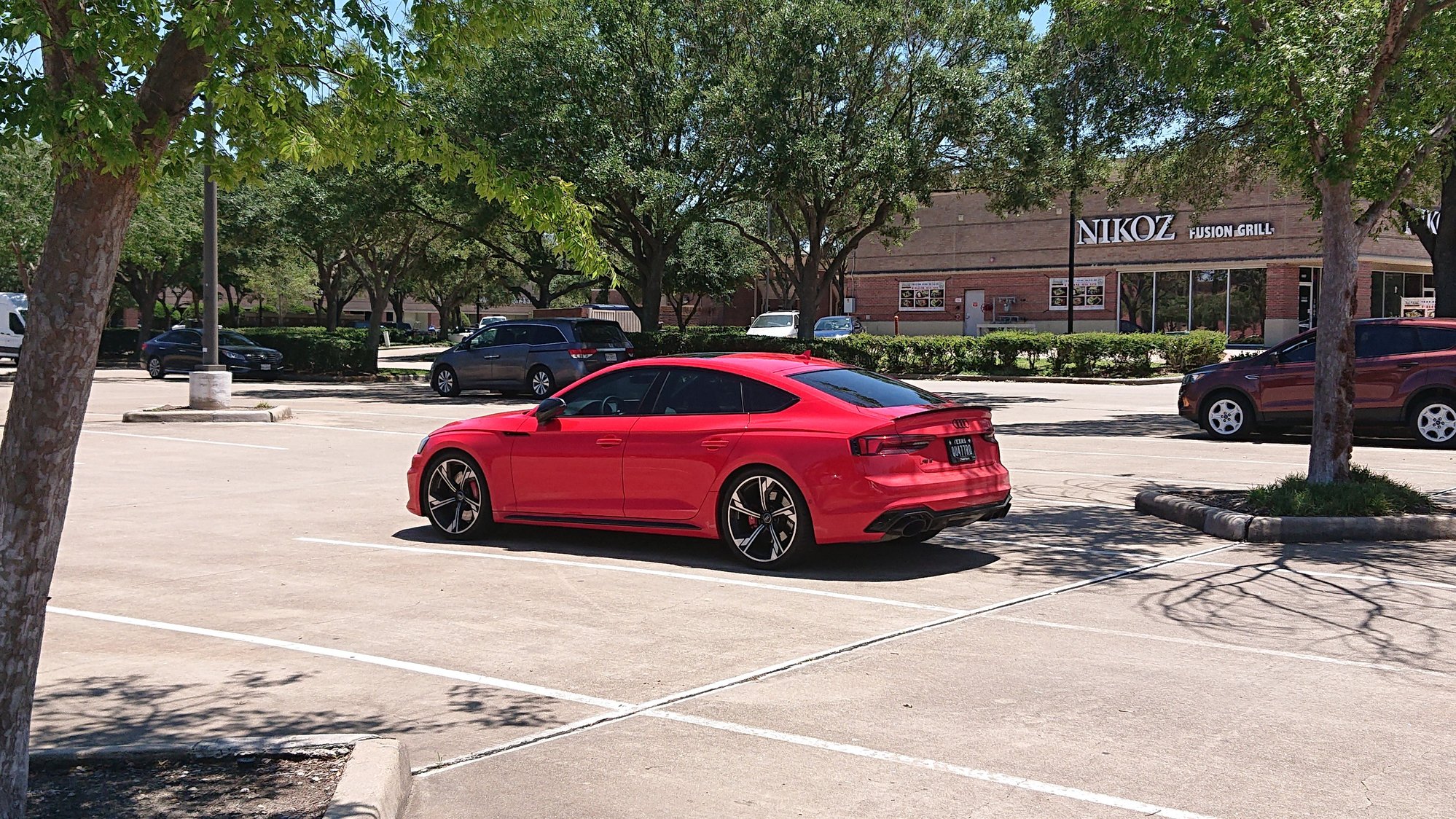 Misano Red RS5 Sportback on a bright sunny day - AudiWorld Forums