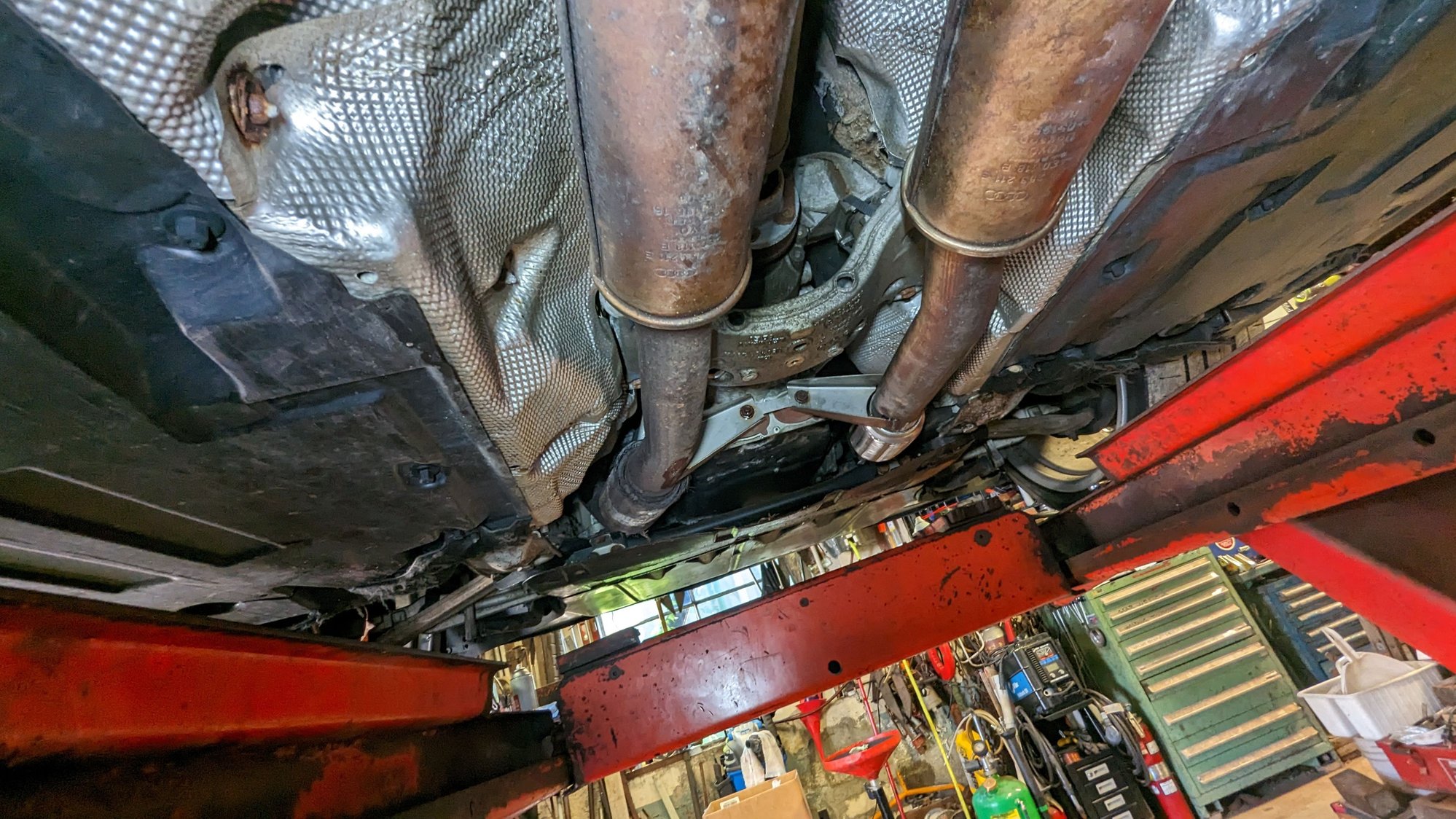 A8 D3 (2007) Flex Pipe Replacement - AudiWorld Forums