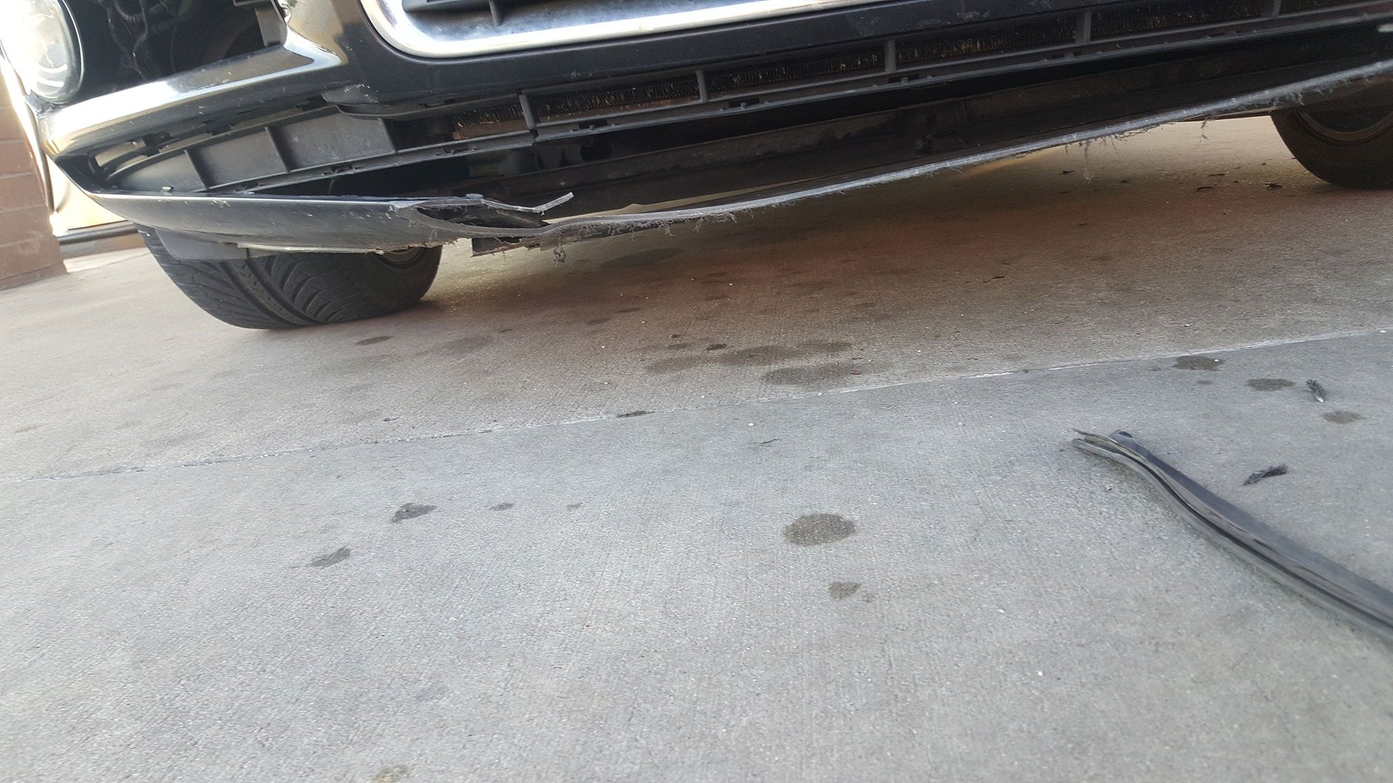 Damaged lower front bumper - looking for part numbers/names and opinion - AudiWorld Forums
