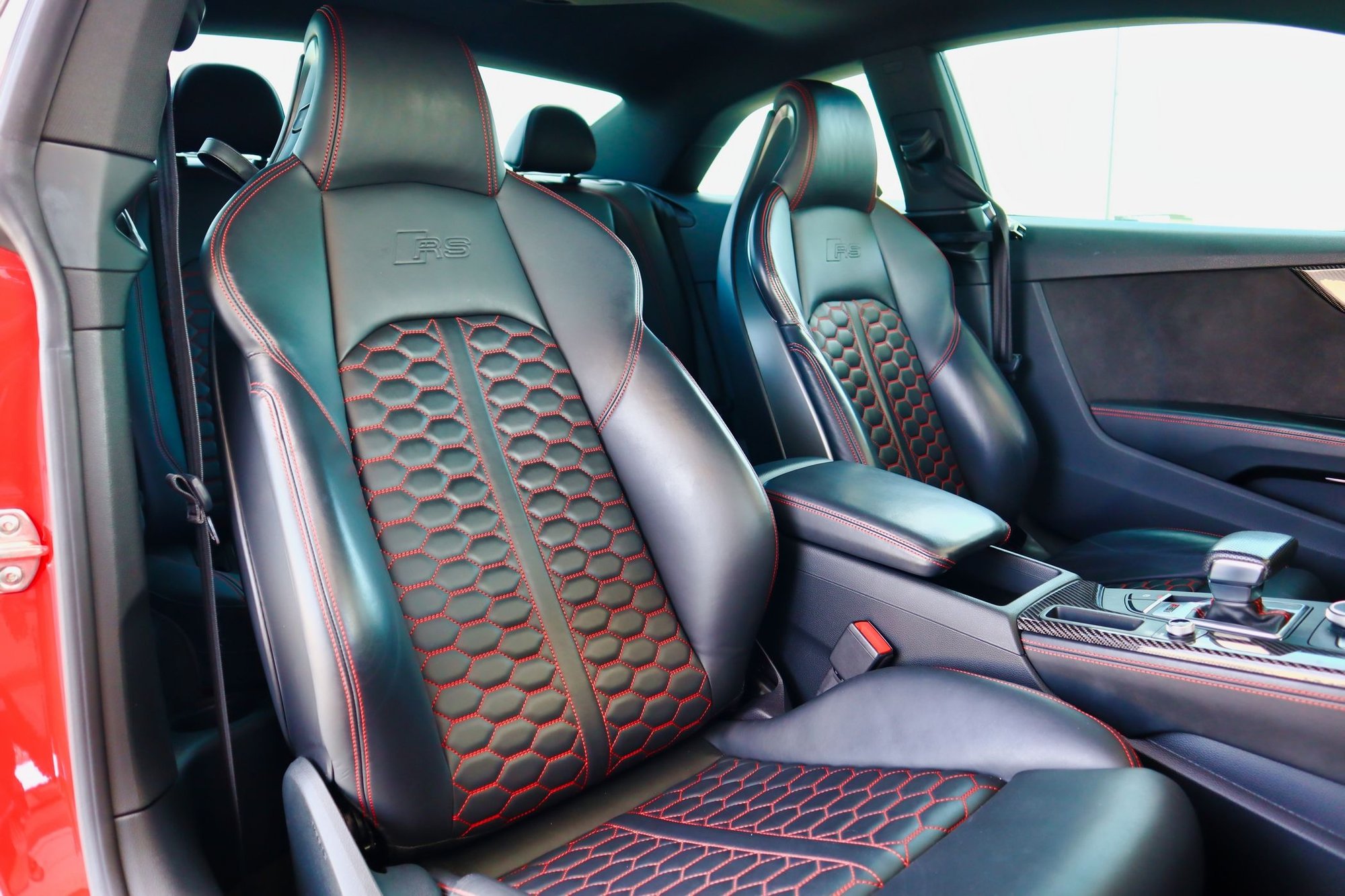 2019 Audi RS5 2.9T Quattro in Misano Red with Black Interior ...