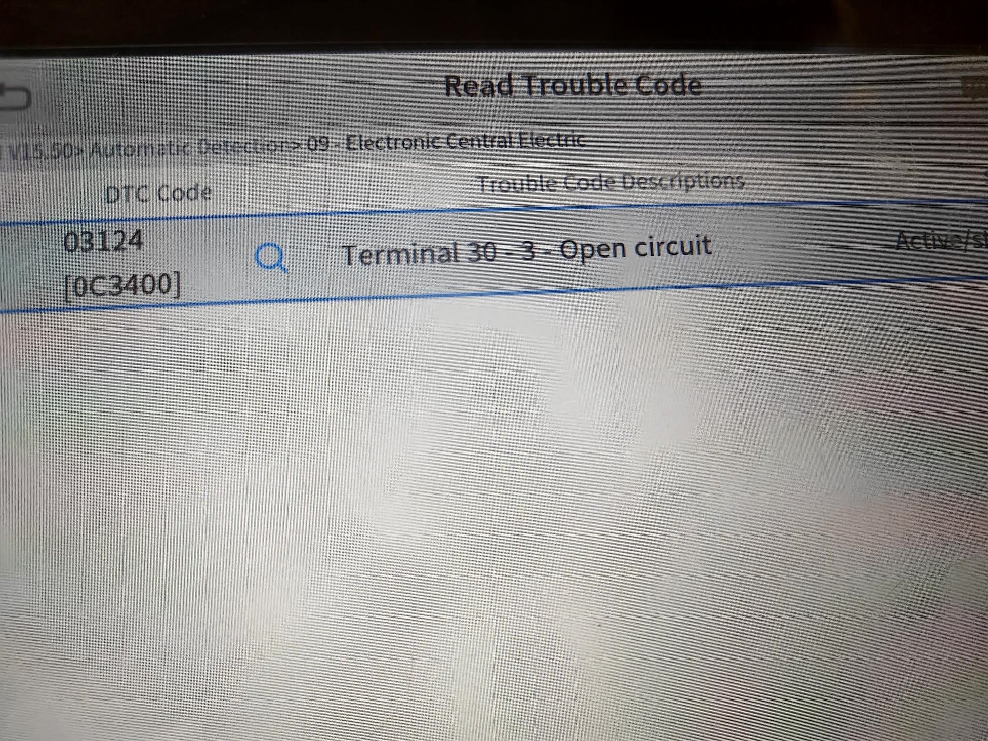 AU: steering issue and terminal 30 open circuit - AudiWorld Forums