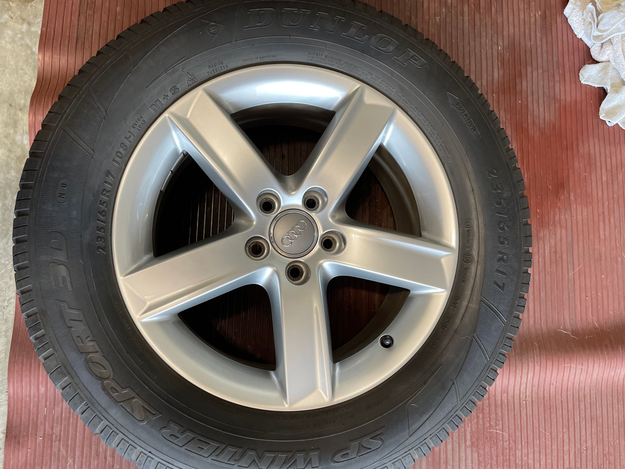 Original Audi 5-spoke wheels 7x17 ET37 - AudiWorld Forums