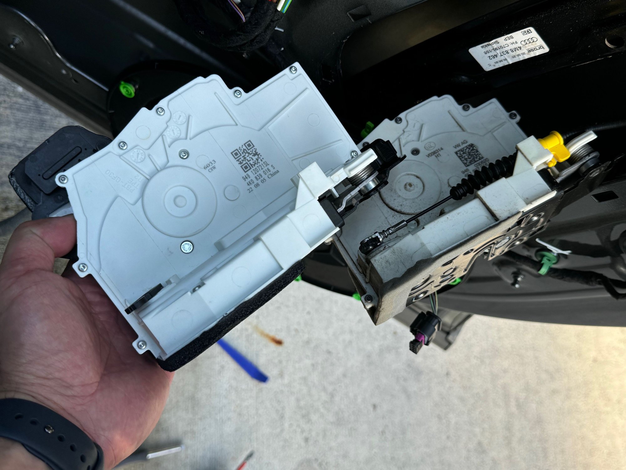 Central Locking Malfunction - AudiWorld Forums