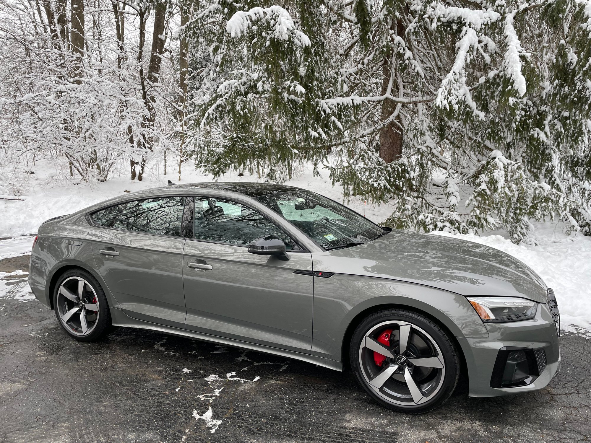 Chronos gray/Magma red S5 Sportback - Good color combo? - Page 2 ...