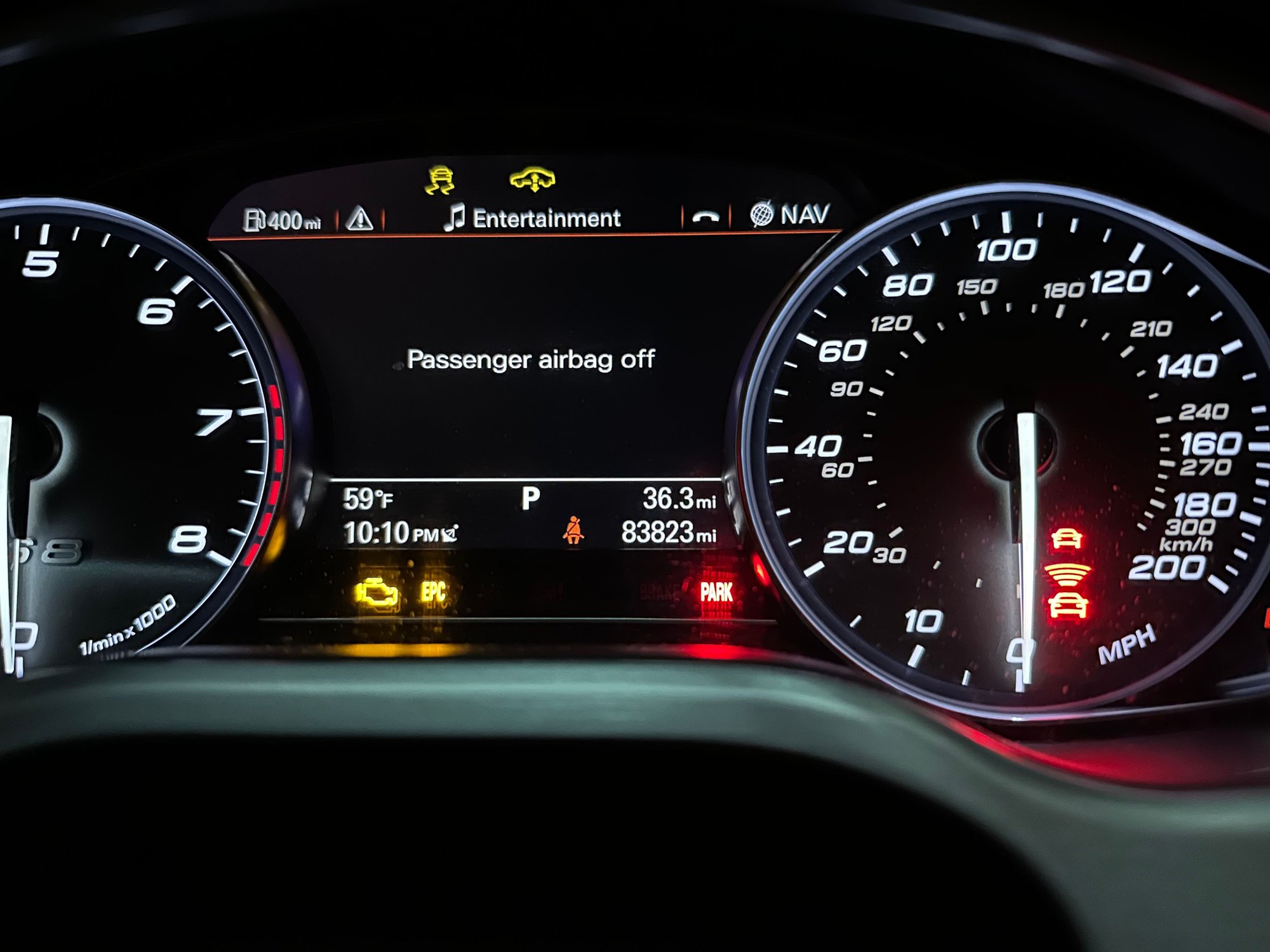 2017 S8 Plus surprised me with every warning light possible - AudiWorld Forums