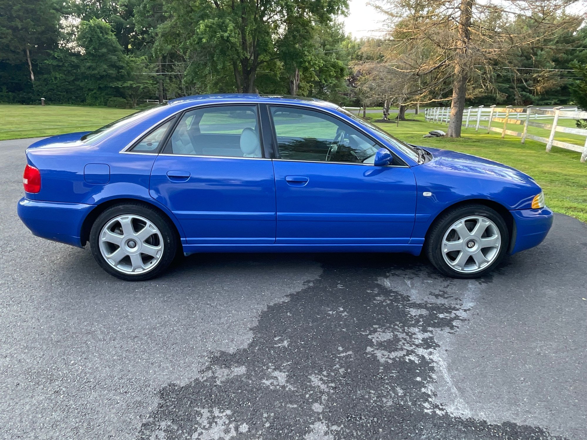 2001 Audi S4 Nogaro Blue/Silver Leather interior, Manual - AudiWorld Forums