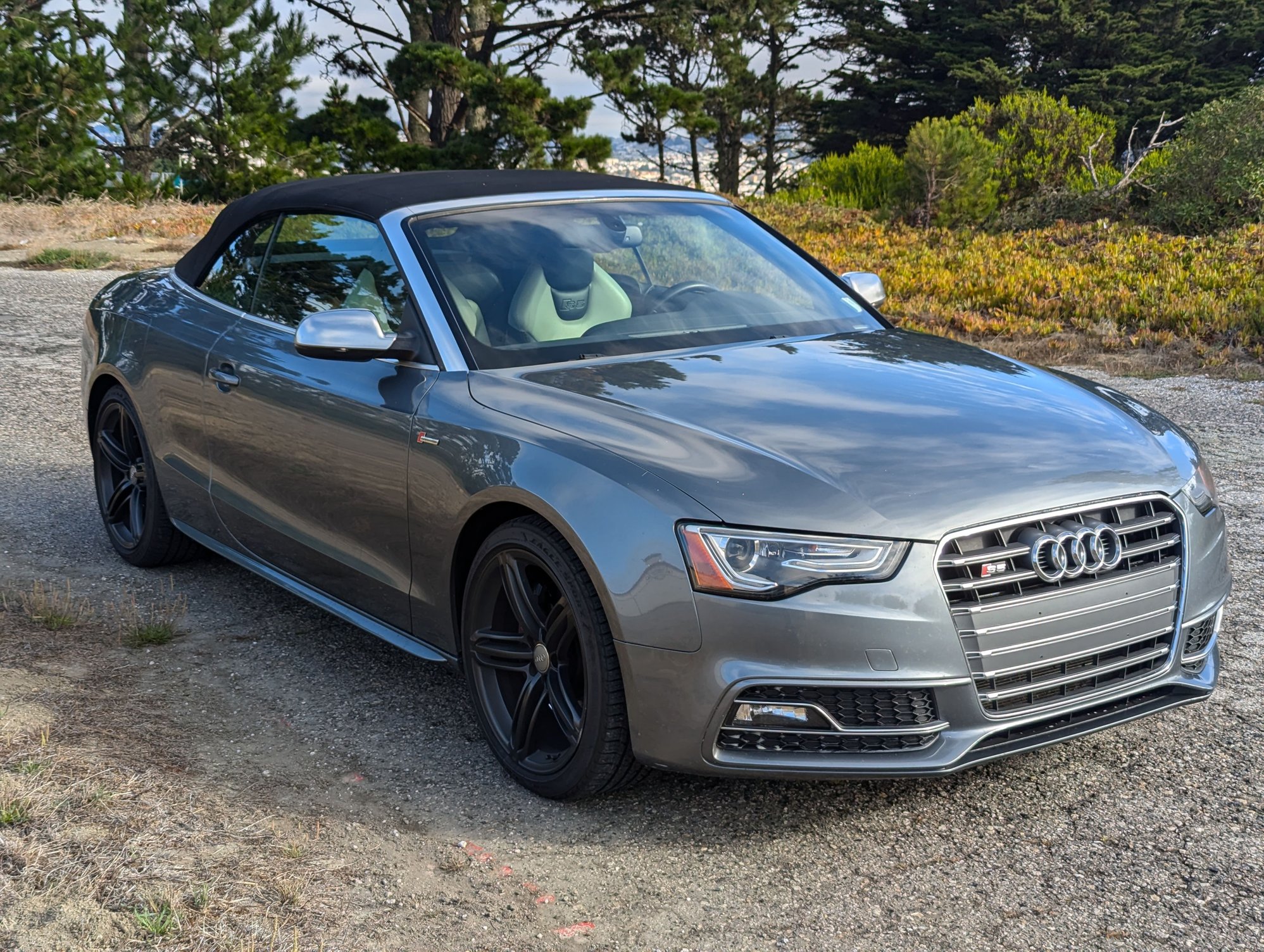 2013 S5 Prestige Cabriolet, 81k miles, grey over two-tone, 034 Stage 1 ...