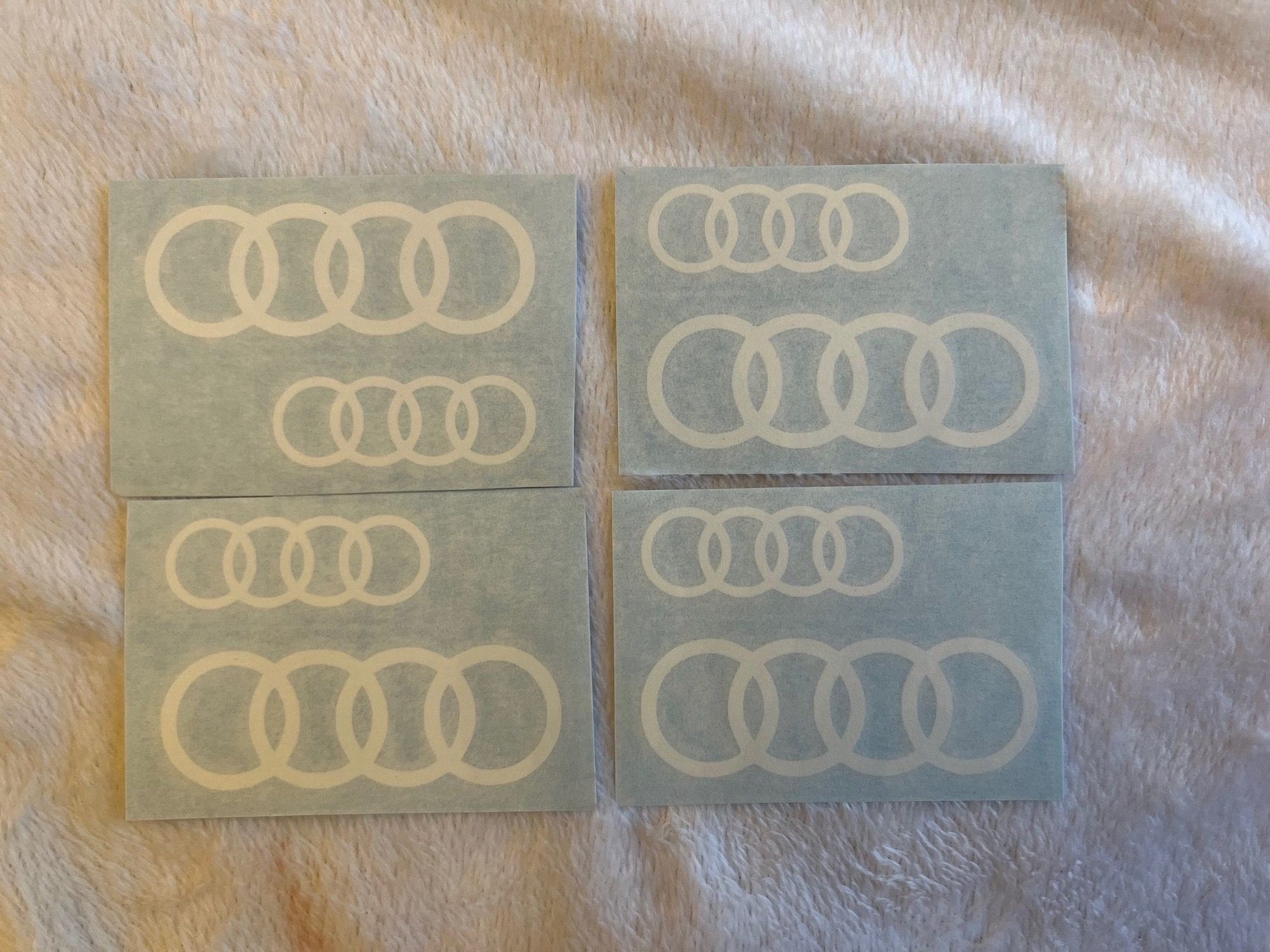 Audi Rings Brake Caliper Stickers - AudiWorld Forums