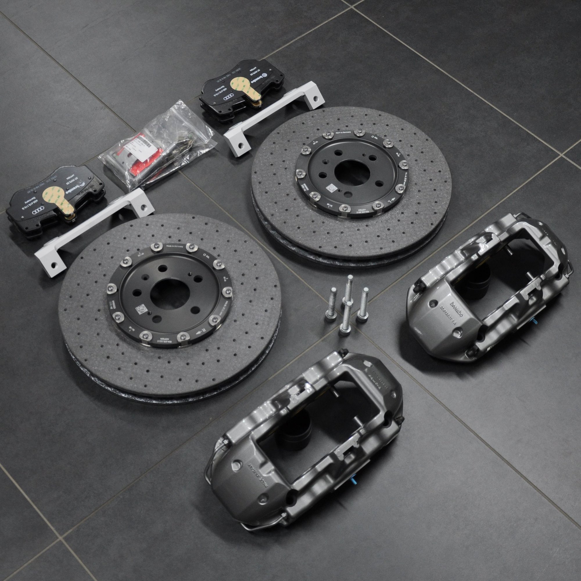 OEM Audi RS4 B7, Audi RS4 B5, RS6 C5 Plug & Play Carbon Ceramic Brake ...