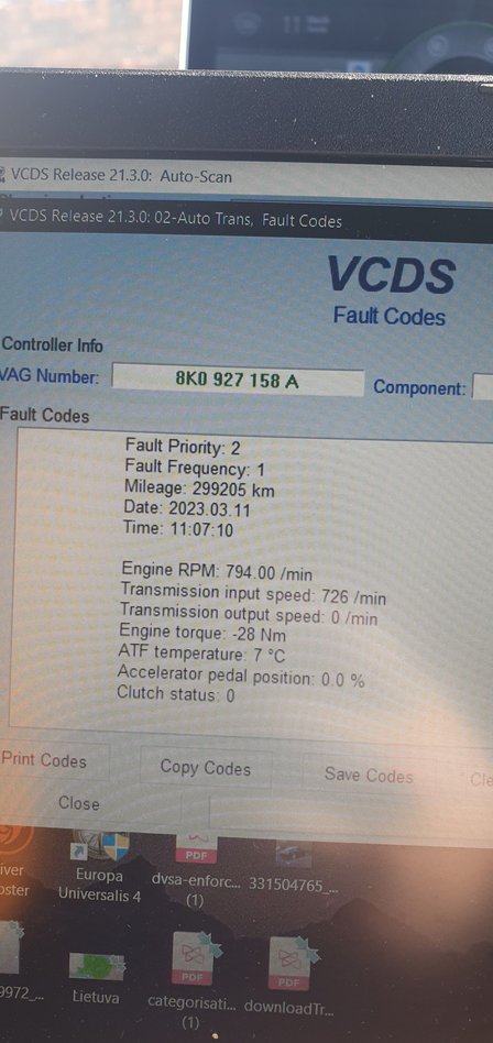 VCDS Fault code 4765 - AudiWorld Forums