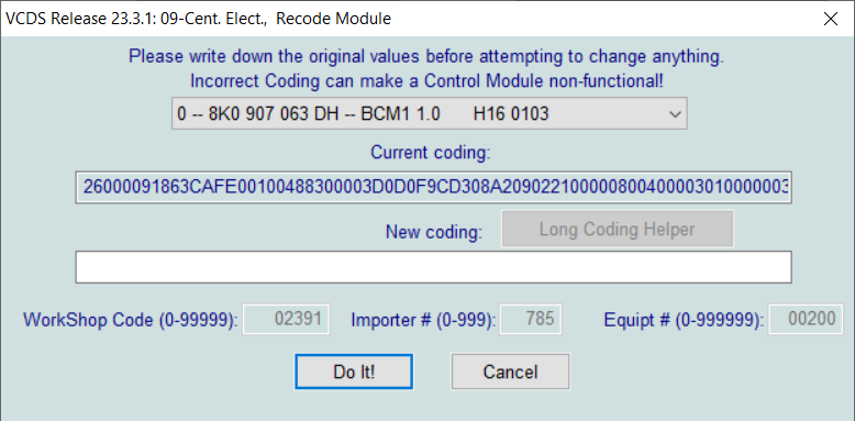 2013 Q5 DRL VCDS CODİNG - AudiWorld Forums