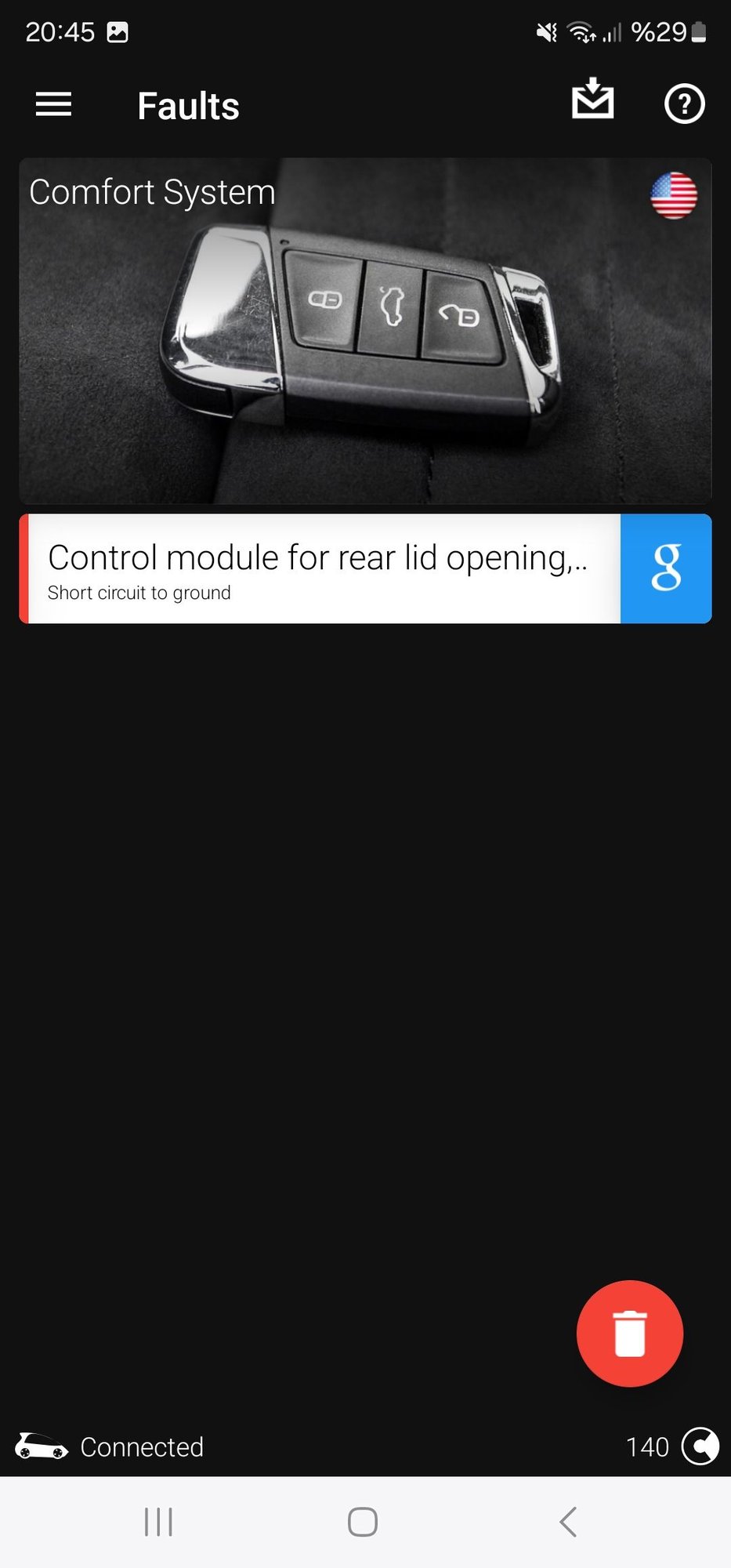 B169011 Control module for rear lid opening, supply (short to ground) - AudiWorld Forums