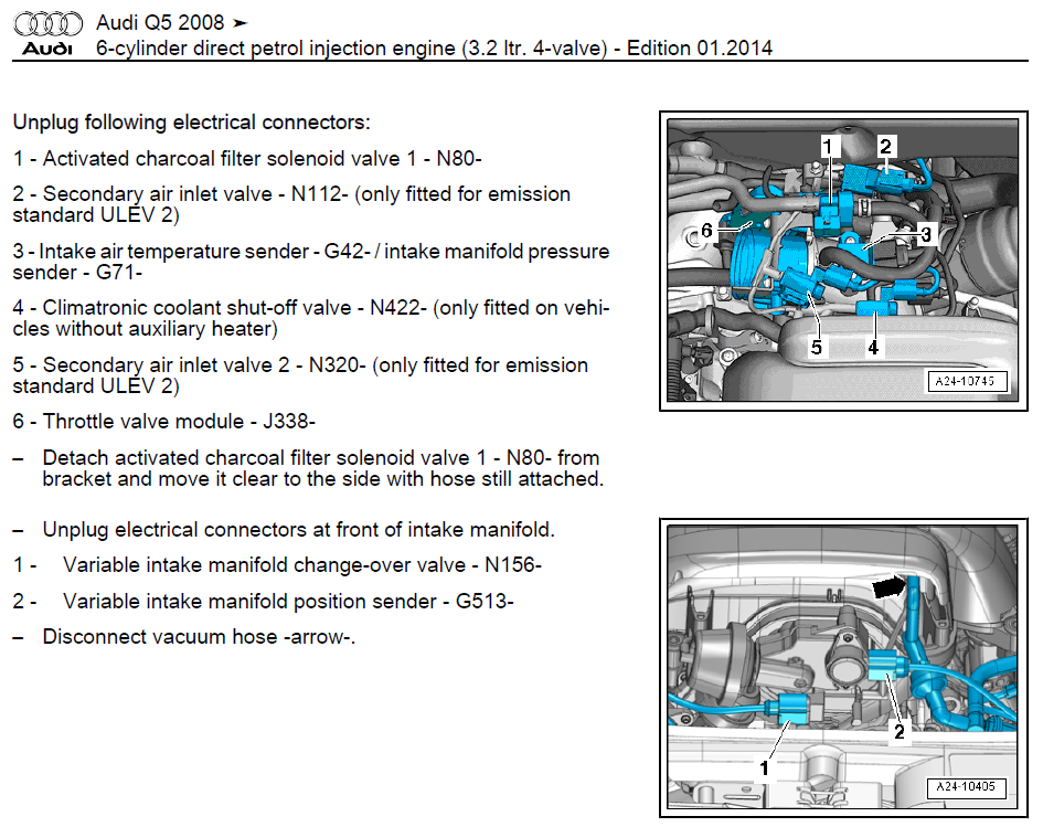 0491 / 0492 - Secondary Air Injection of insanity - Page 2 - AudiWorld ...