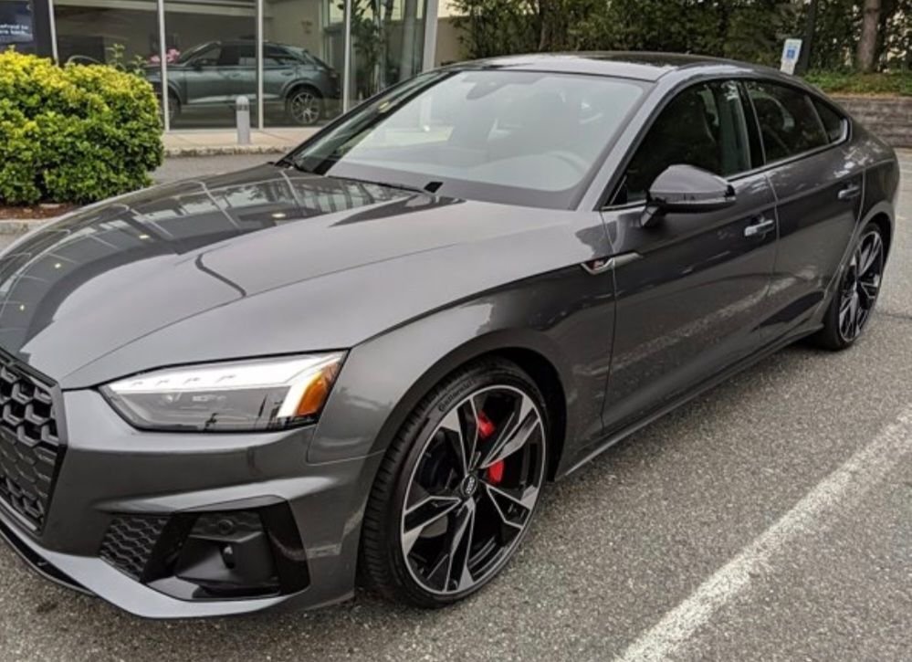 2023 OEM Audi S5 20" Wheels w/ 265/30/20 Continental Summer Tires ...