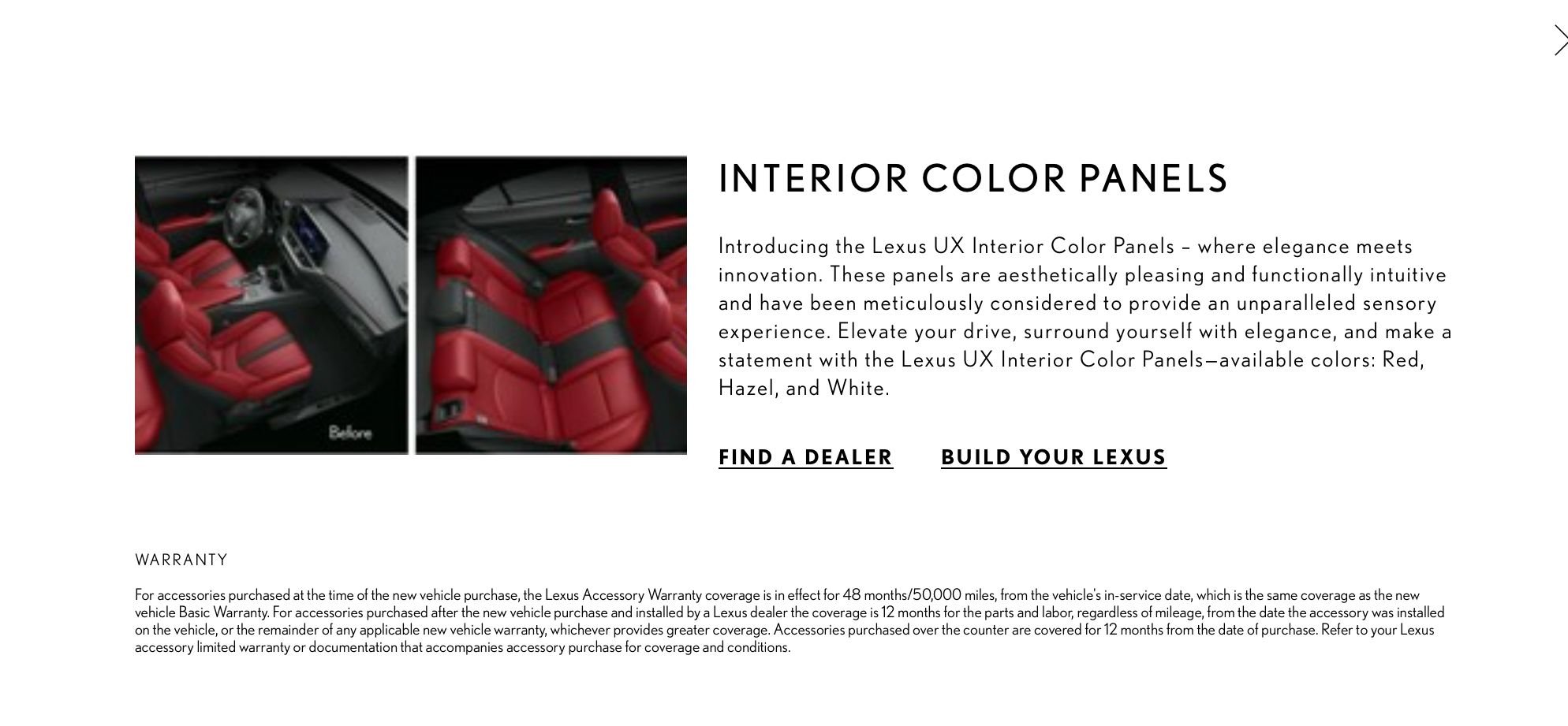 2025 “interior color panels” accessory? - ClubLexus - Lexus Forum ...