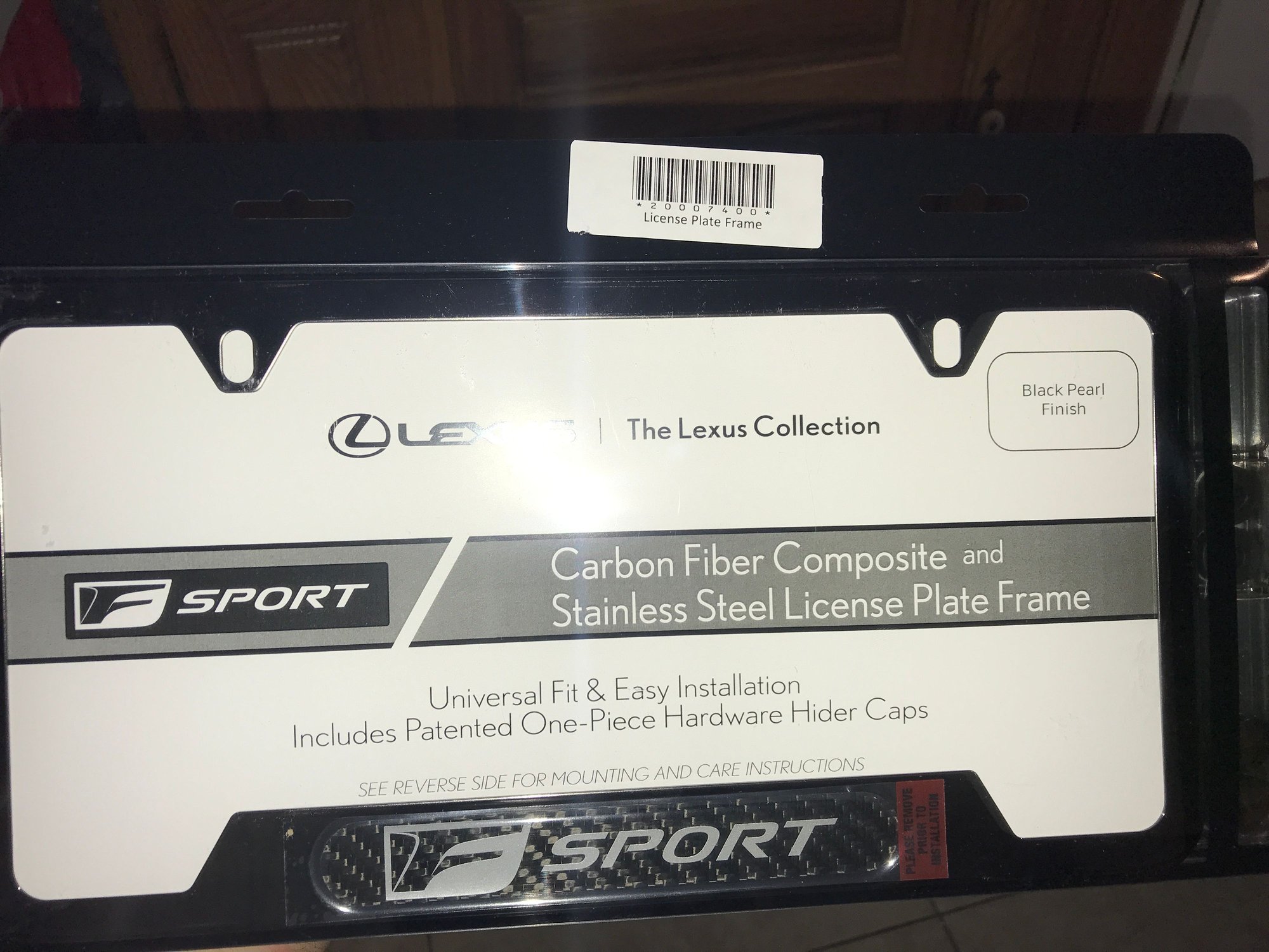 Lexus License Plate Frame Carbon Fiber at Will Cobb blog