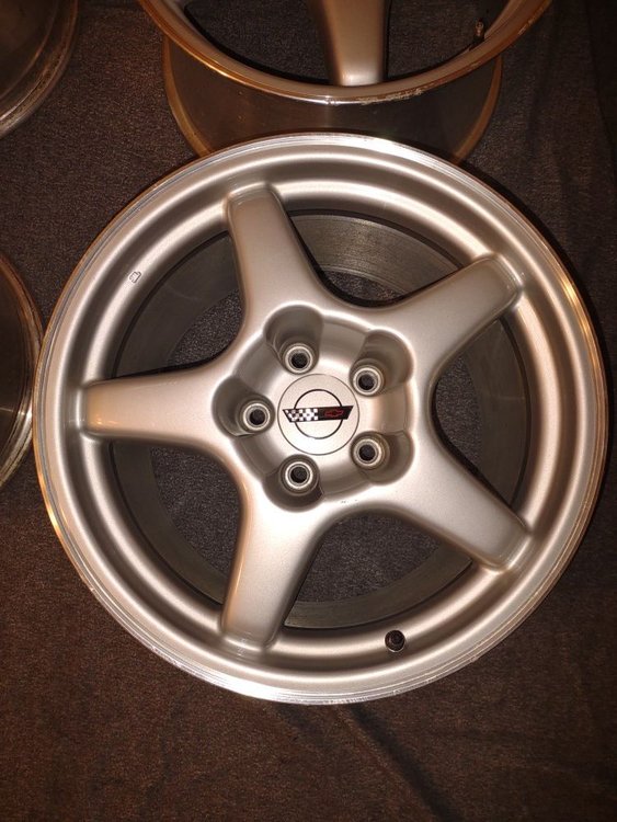 FS (For Sale) C4 ZR1 OEM 5 Spoke Wheels $800 - CorvetteForum ...