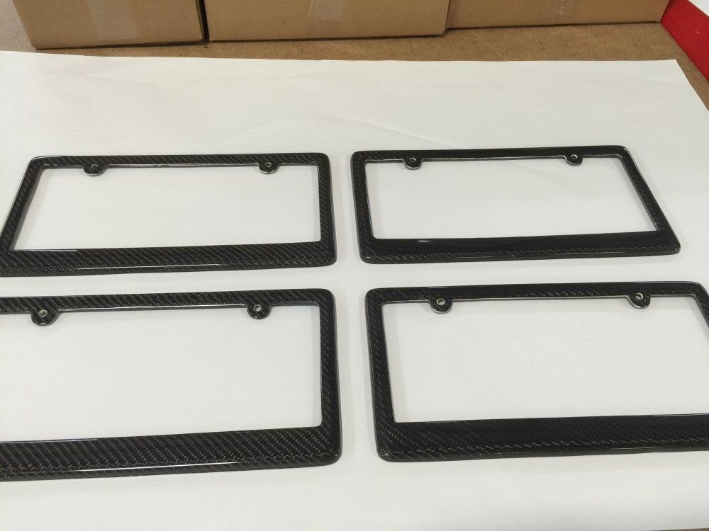 New from RPI Designs! C6 Corvette Carbon Fiber License Plate Frame and ...