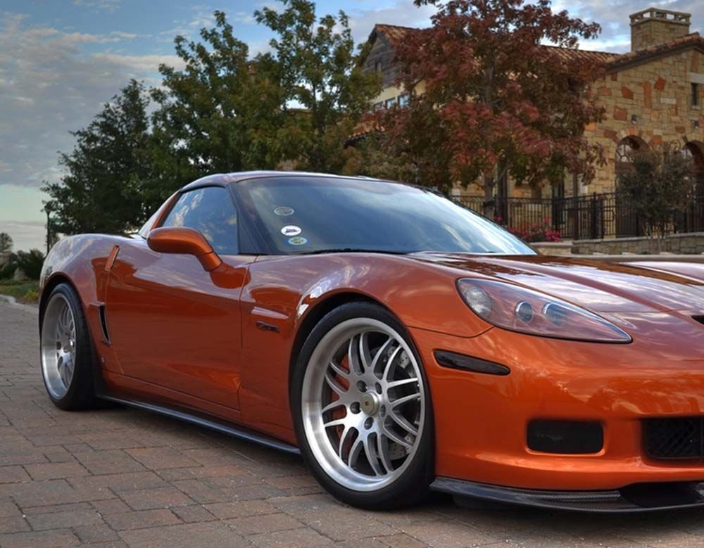 WTB (Want To Buy) C6 black widebody driver side rocker panel ...