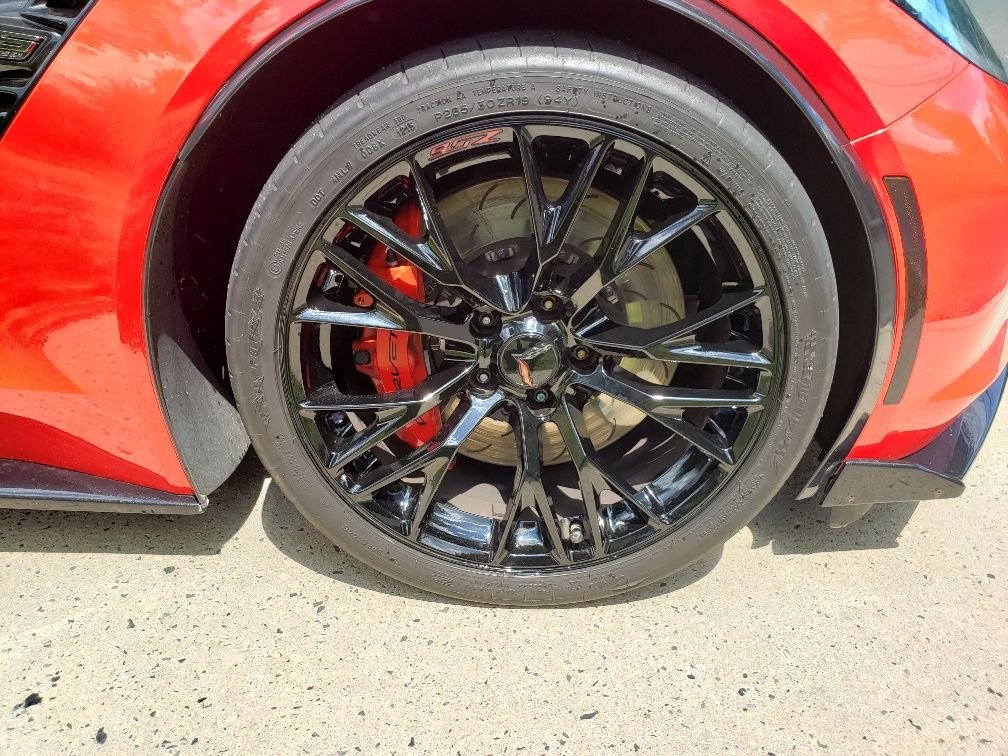 FS (For Sale) OEM C7 ZO6 wheels and tires - CorvetteForum - Chevrolet ...